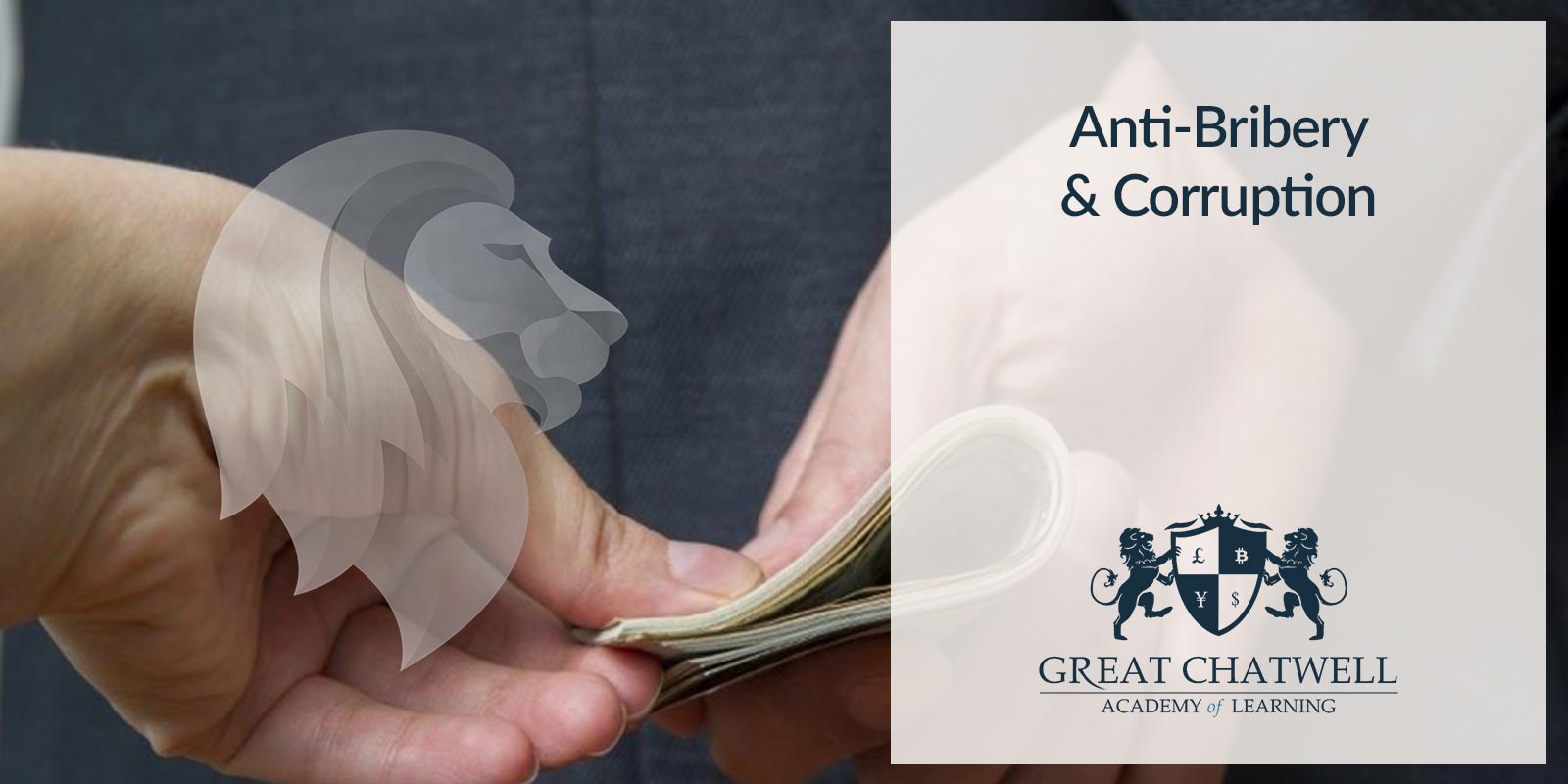 Anti-Bribery & Corruption - eBook Course - Great Chatwell Academy of Learning